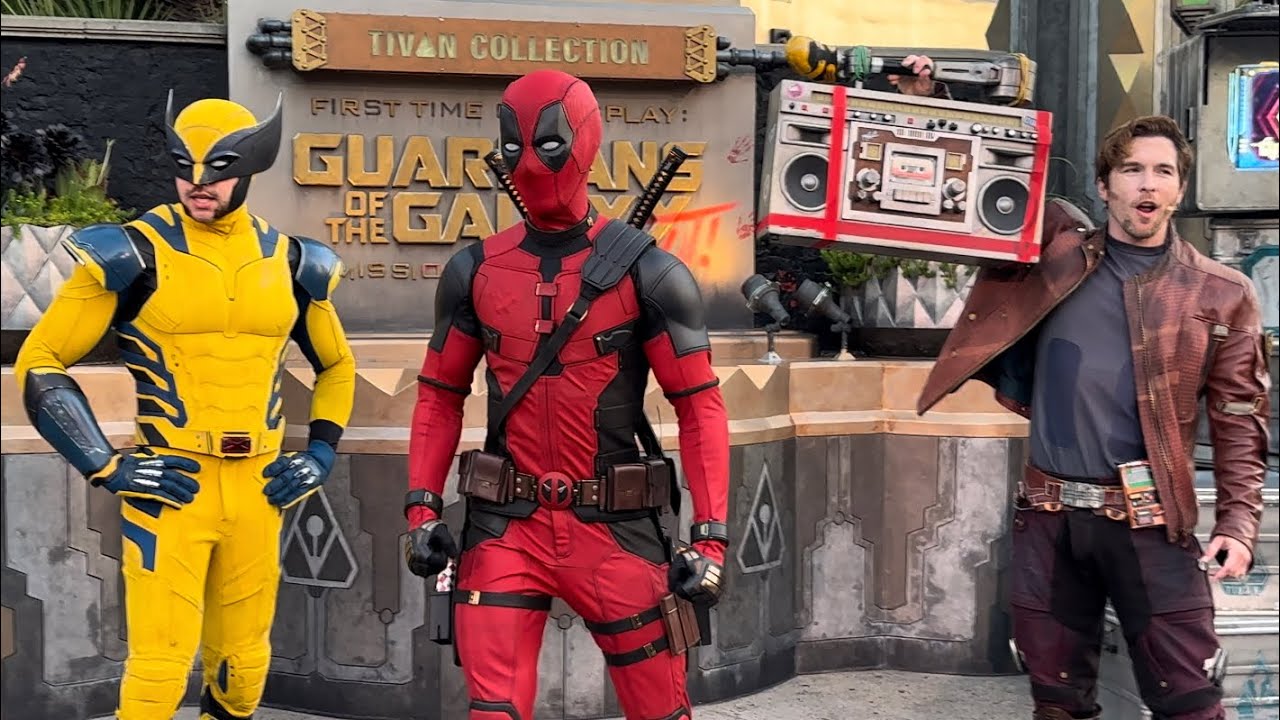 Deadpool and Star Lord Dance off - YouTube