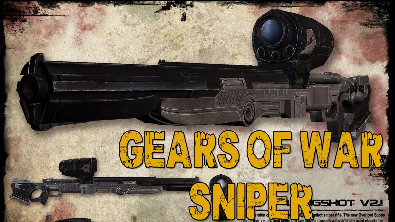 Gears of War Sniper Rifle!? (Gmod: Tower 'Virus') #3 - YouTube