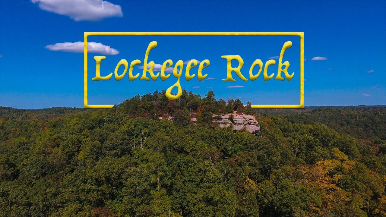 Lockegee Rock in Fall Drone Video - YouTube