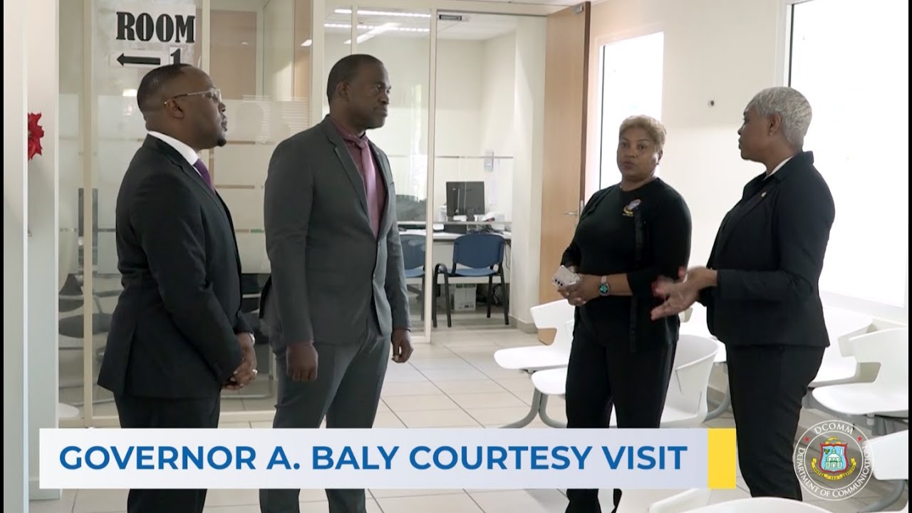 Governor Ajamu Baly Visit to the Government Administration Building ...