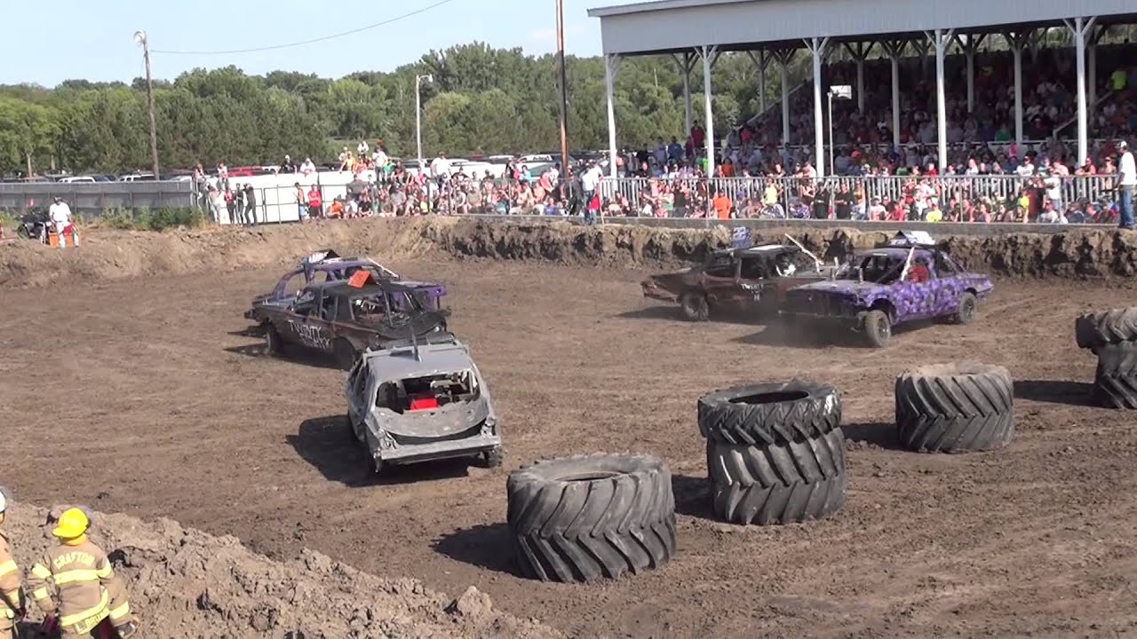 2014 Summer Shootout Team Demolition Derby - YouTube