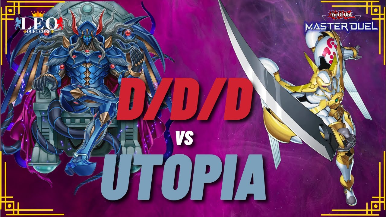 Corporate Demons Invade Utopia! DDD vs Utopia YuGiOh Master Duel - YouTube