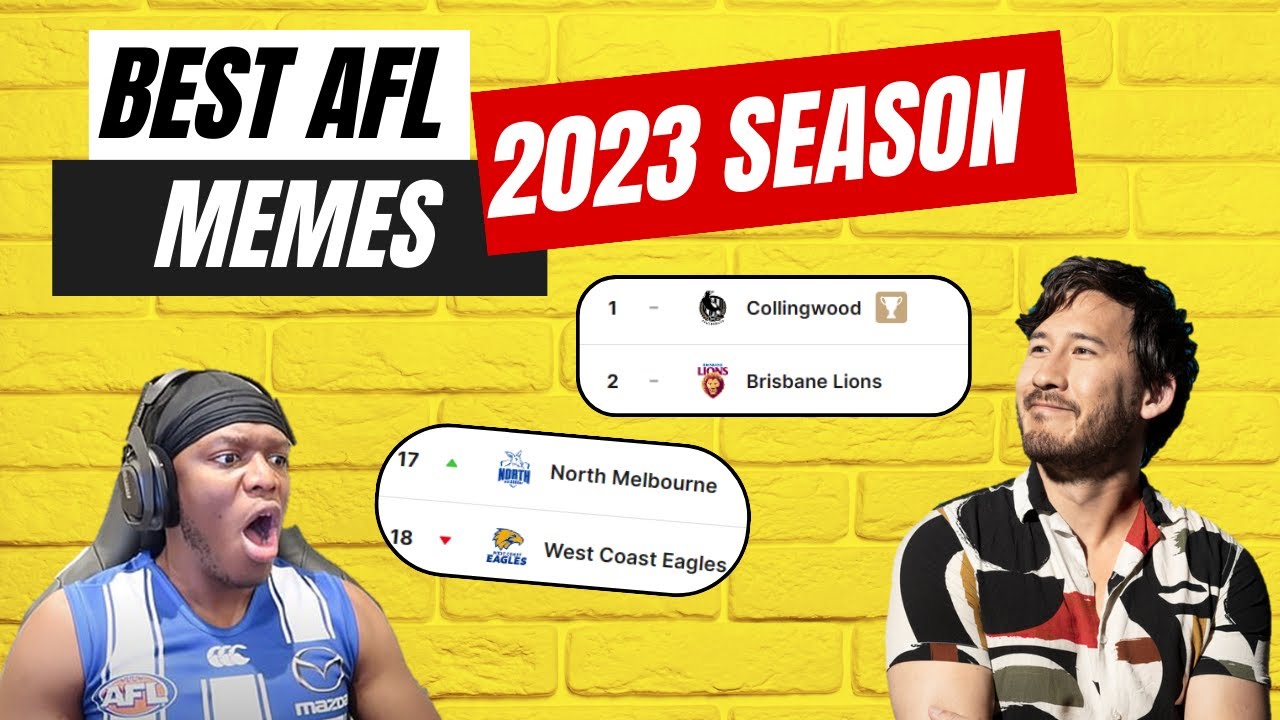 Best AFL Memes from the 2023 Season! - YouTube