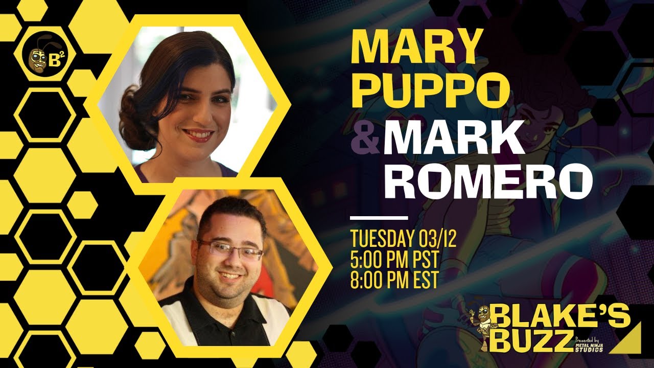 Blake's Buzz Presents Mary Puppo and Mark Romero - YouTube