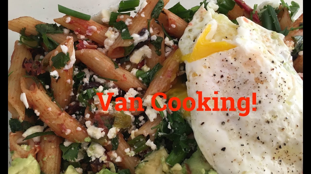 Van Cooking...A Simple Meal you can Cook in your Van or RV! - YouTube