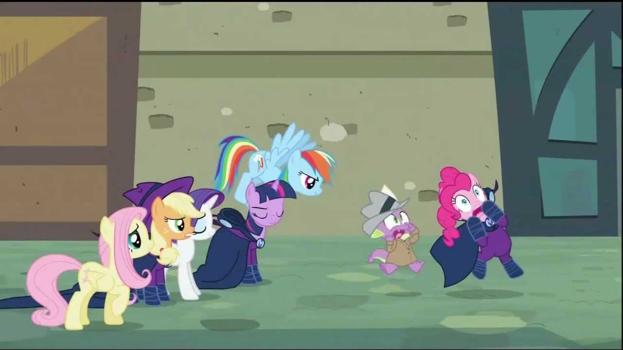 Rainbow Dash - Look out! It's a real ghost! - YouTube