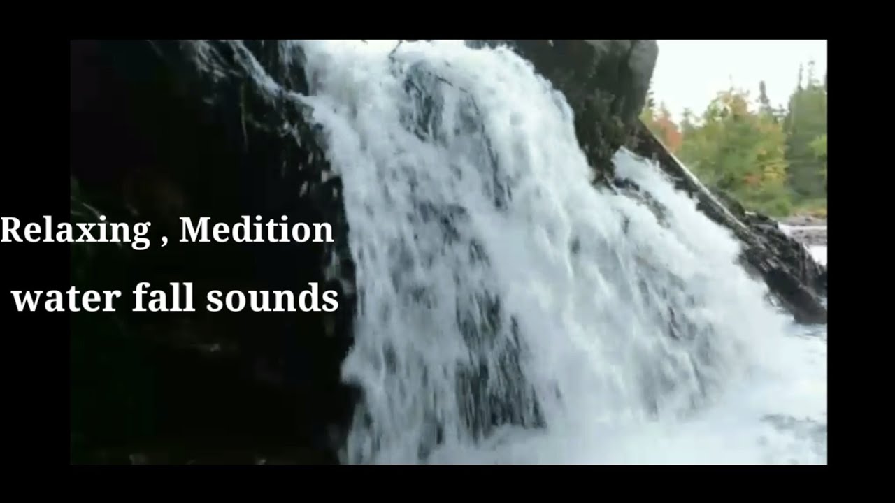 Relaxing water fall Music | Nature sounds- water falls - Relaxing ...