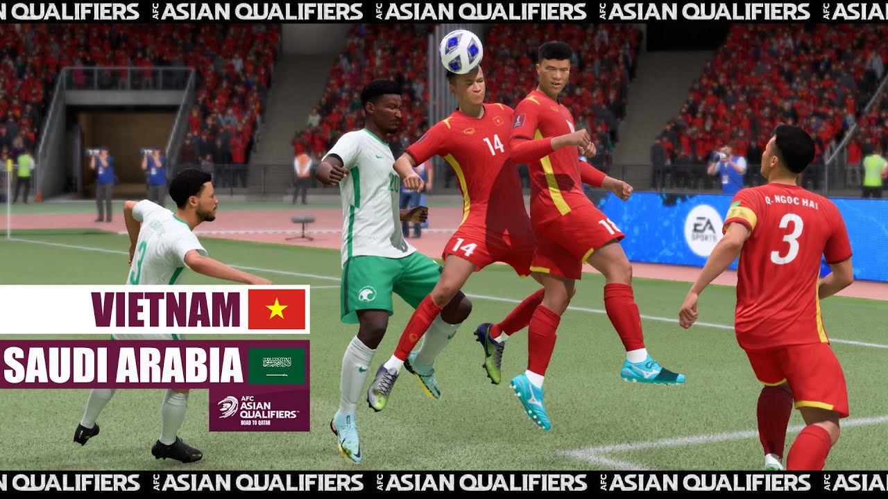 VIETNAM - SAUDI ARABIA | ASIAN QUALIFIERS | ROAD TO WORLD CUP QATAR ...