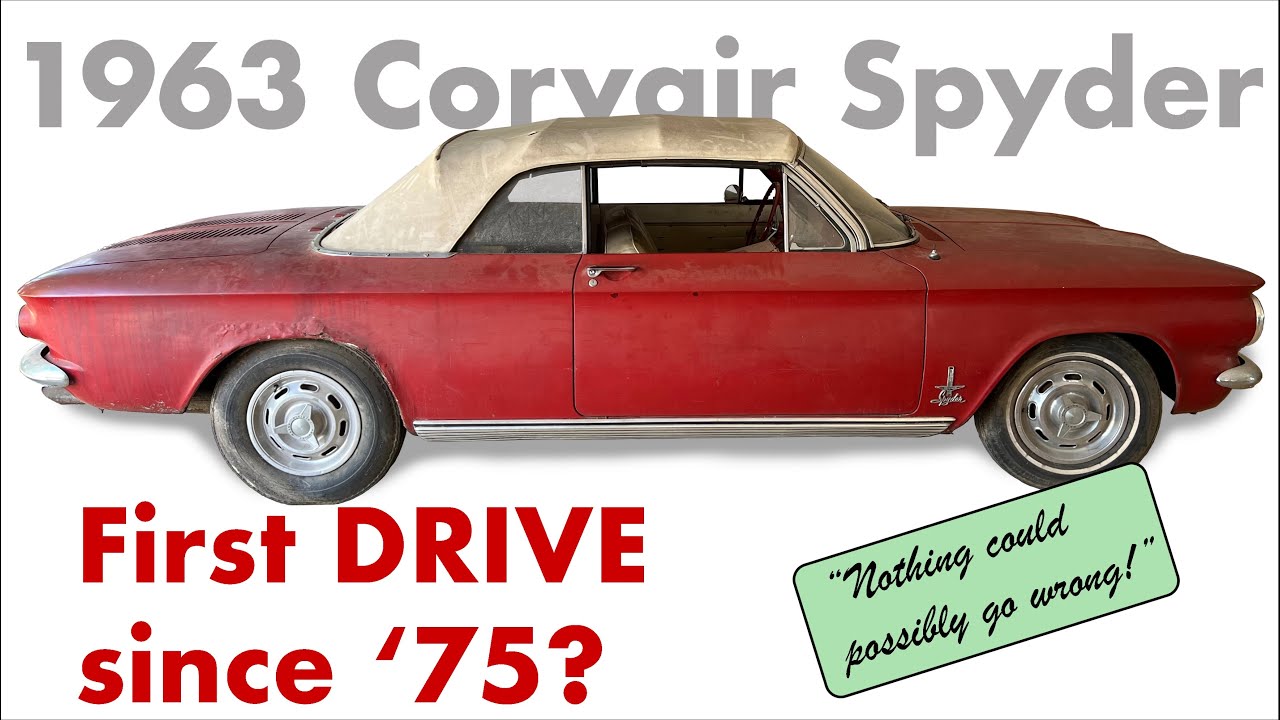 '63 Corvair First Drive in 48 Years? - YouTube