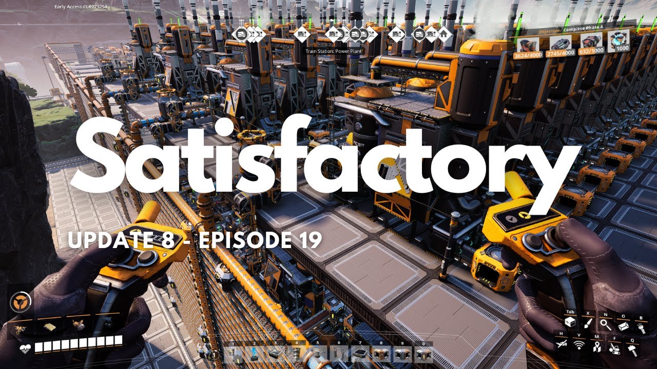 Satisfactory Playthrough - Episode 19 - YouTube