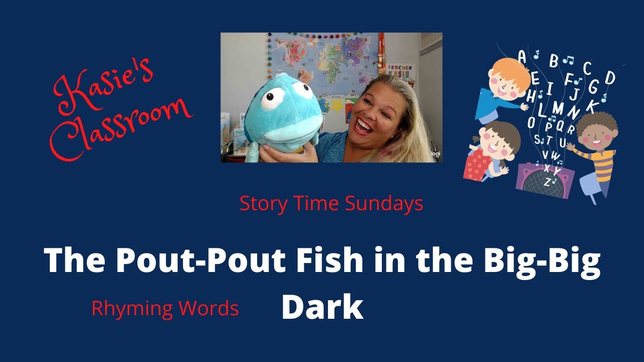 The Pout Pout Fish in the Big Big Dark || Rhyming Words - YouTube