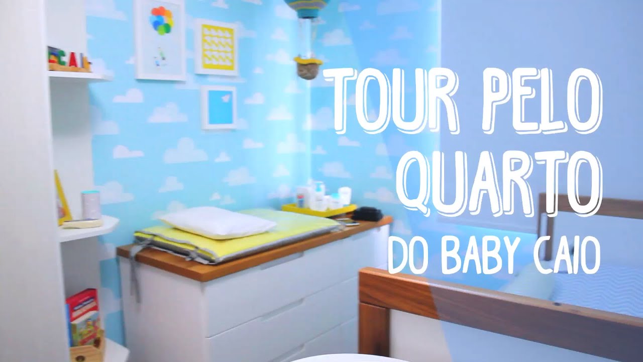 Tour pelo quarto do Baby Caio. - YouTube