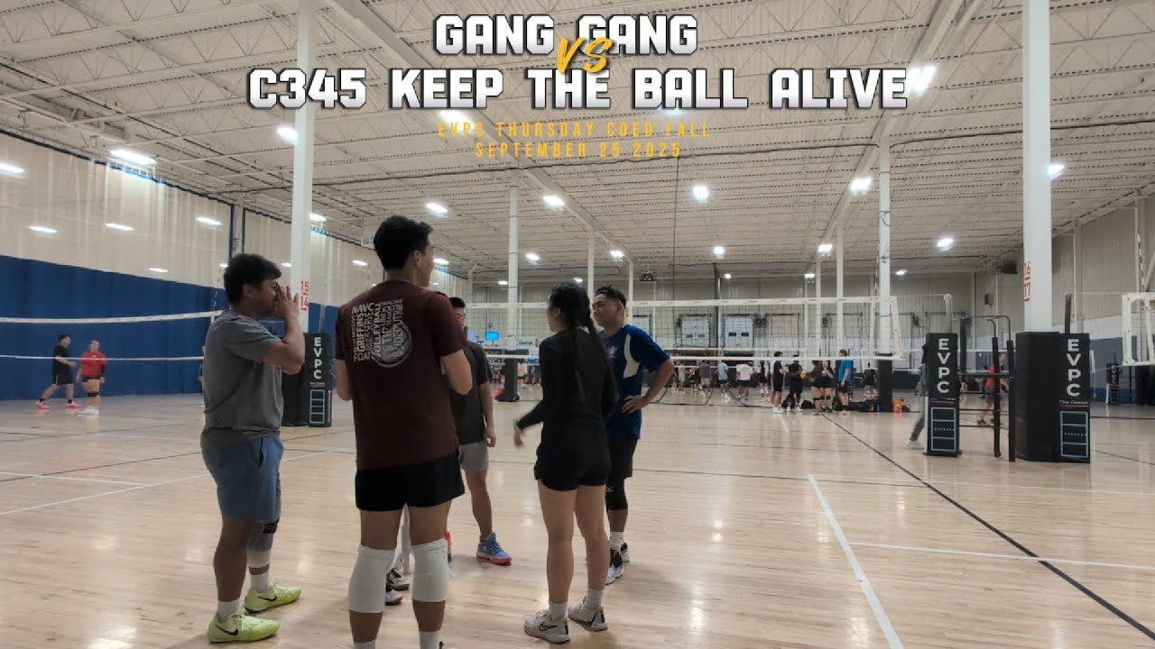 (2025-09-25) EVPC Thursday Coed - Gang Gang vs C345 Keep The Ball - YouTube