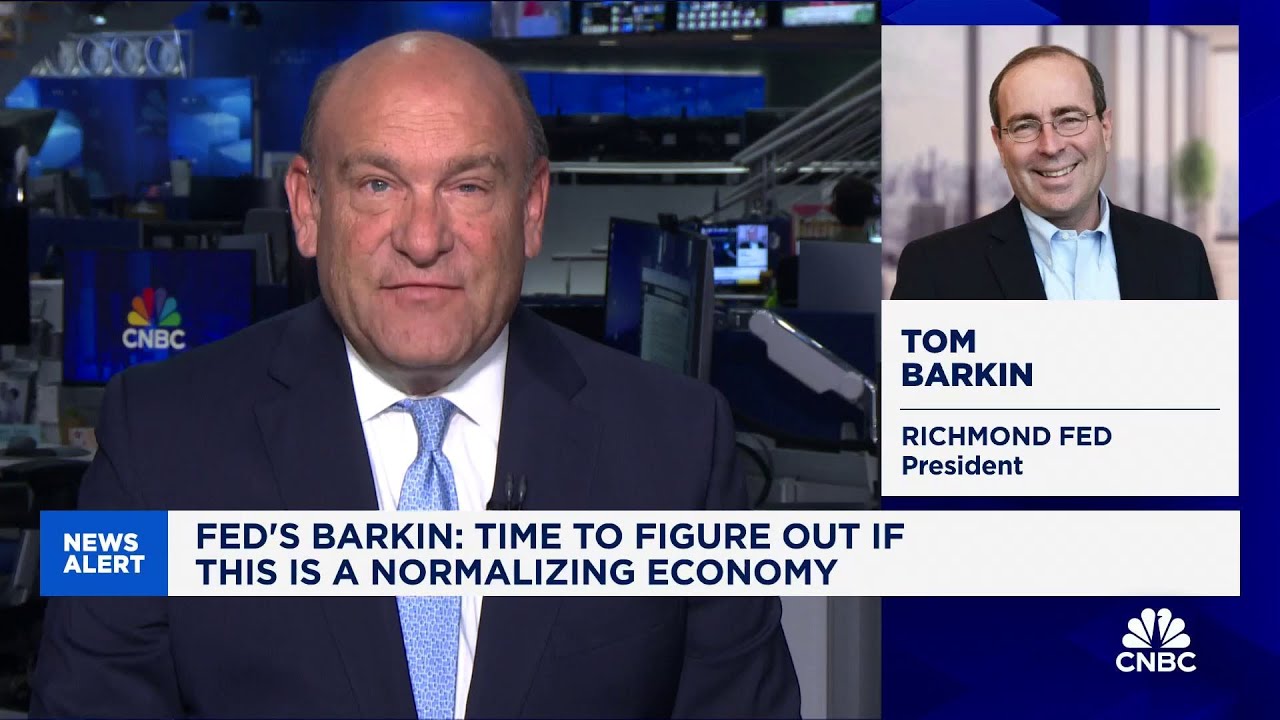 Fed's Barkin: There's a narrow path, risks are on table for both sides ...