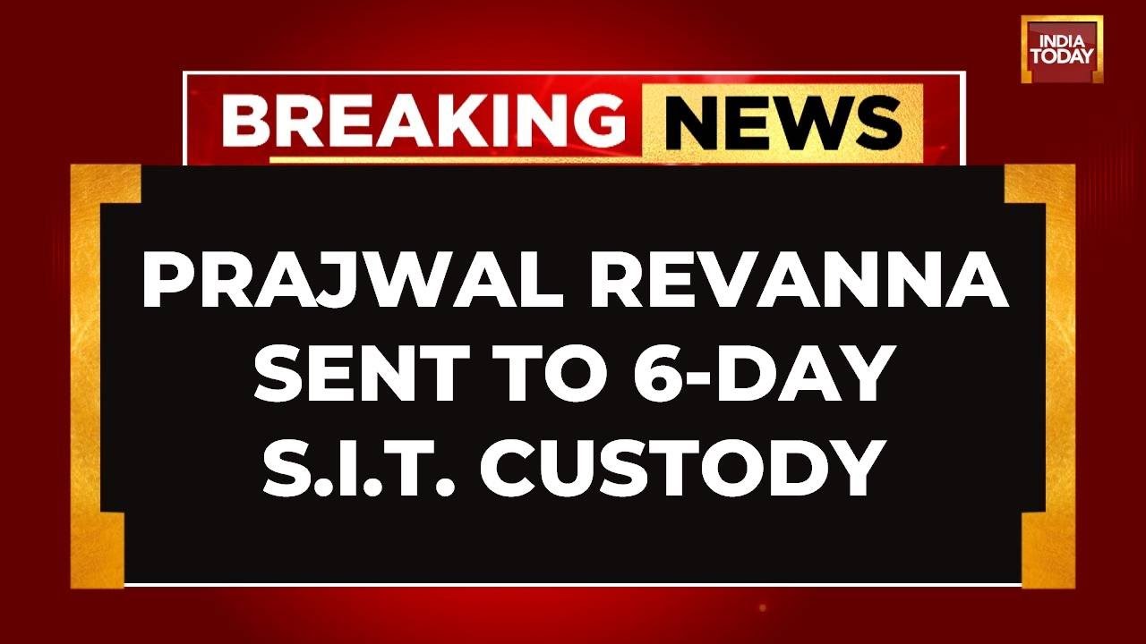 Karnataka MP Prajwal Revanna Sent To Police Custody Till June 6 In Sex ...