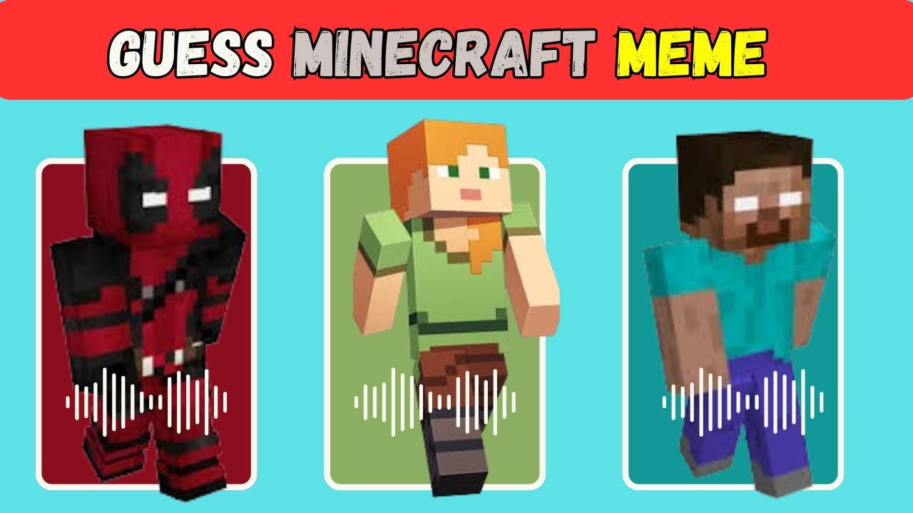 Guess Minecraft Animated DANCES and Memes~Ultimate Minecraft Quiz |🎤🔥 ...