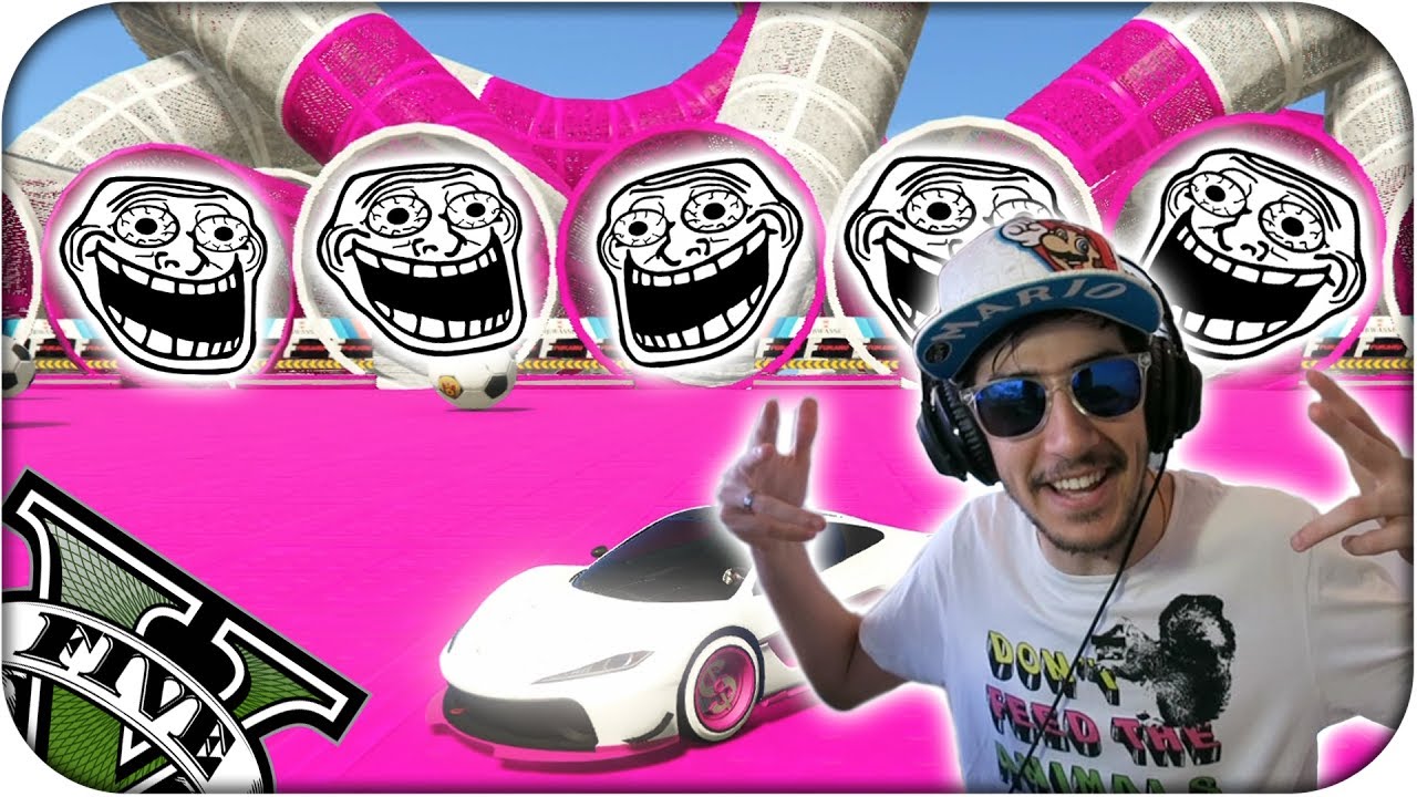LA CARRERA TROLL CON GORRA Y GAFAS DE SOL!! - Rubenillo17 - YouTube