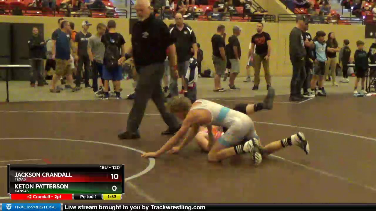 16U 120 Jackson Crandall Texas Vs Keton Patterson Kansas - YouTube