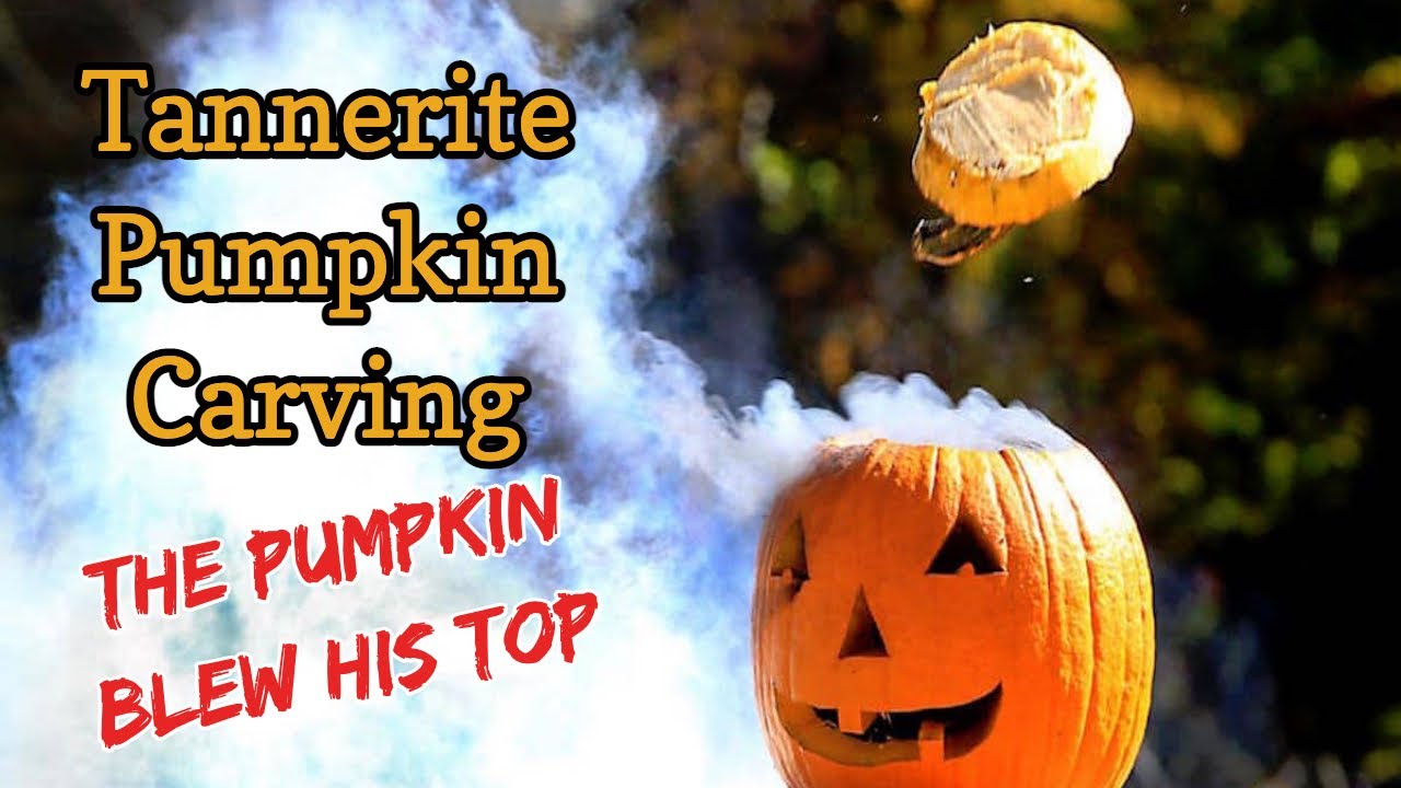 Pumpkin Carving in Tennessee - The Tannerite Way - YouTube