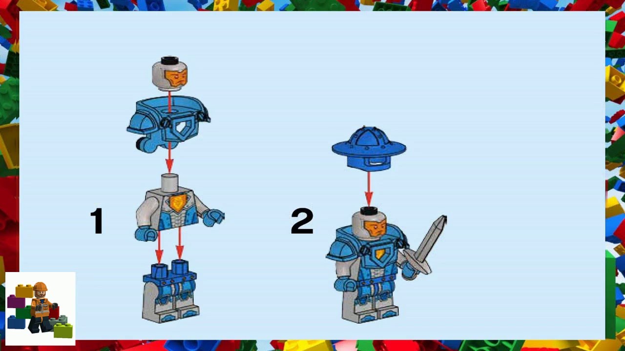 LEGO instructions - Nexo Knights - Chaos Catapult - 70311 - YouTube