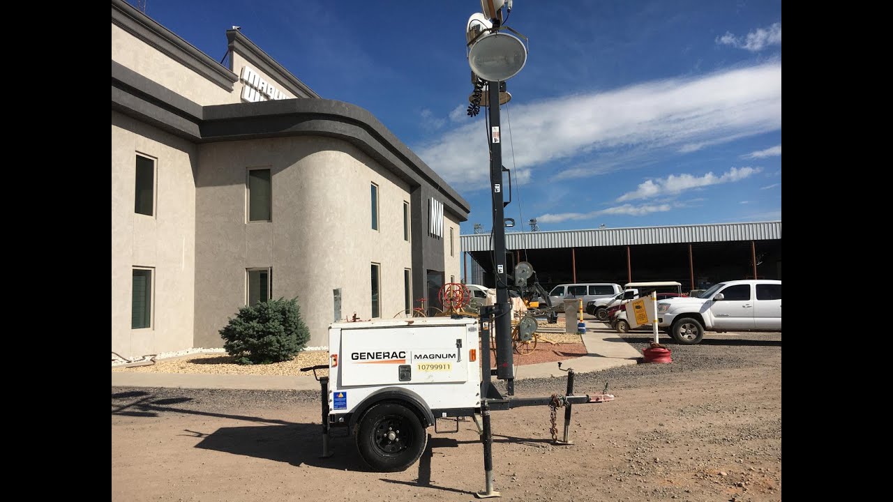 TORRE DE ILUMINACION GENERAC MLT3060M - YouTube