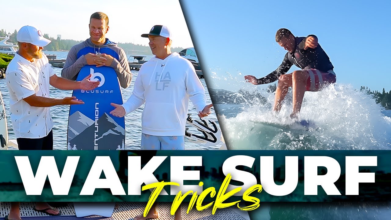 How to Wake Surf: How to Pump, Jump & 360 - with Trevor Miller - YouTube