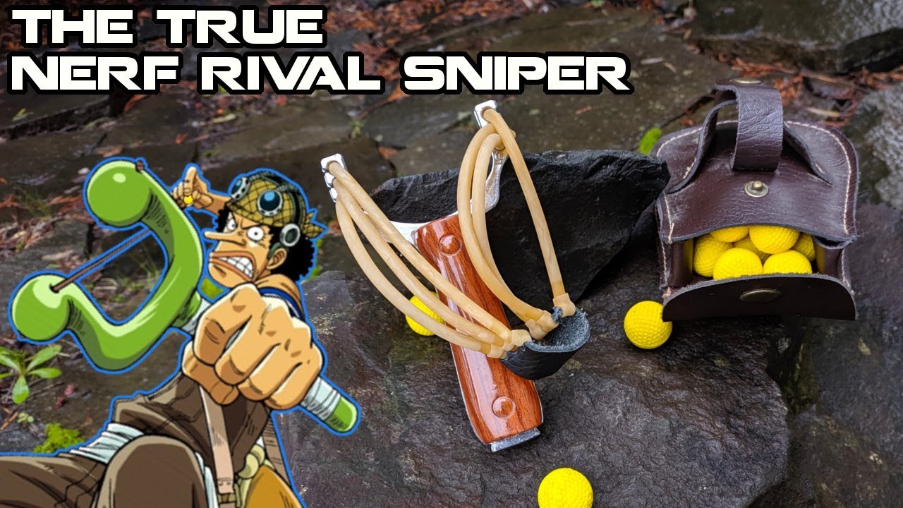 The BEST Single-shot NERF Rival blaster is a Slingshot? | Walcom S7 ...