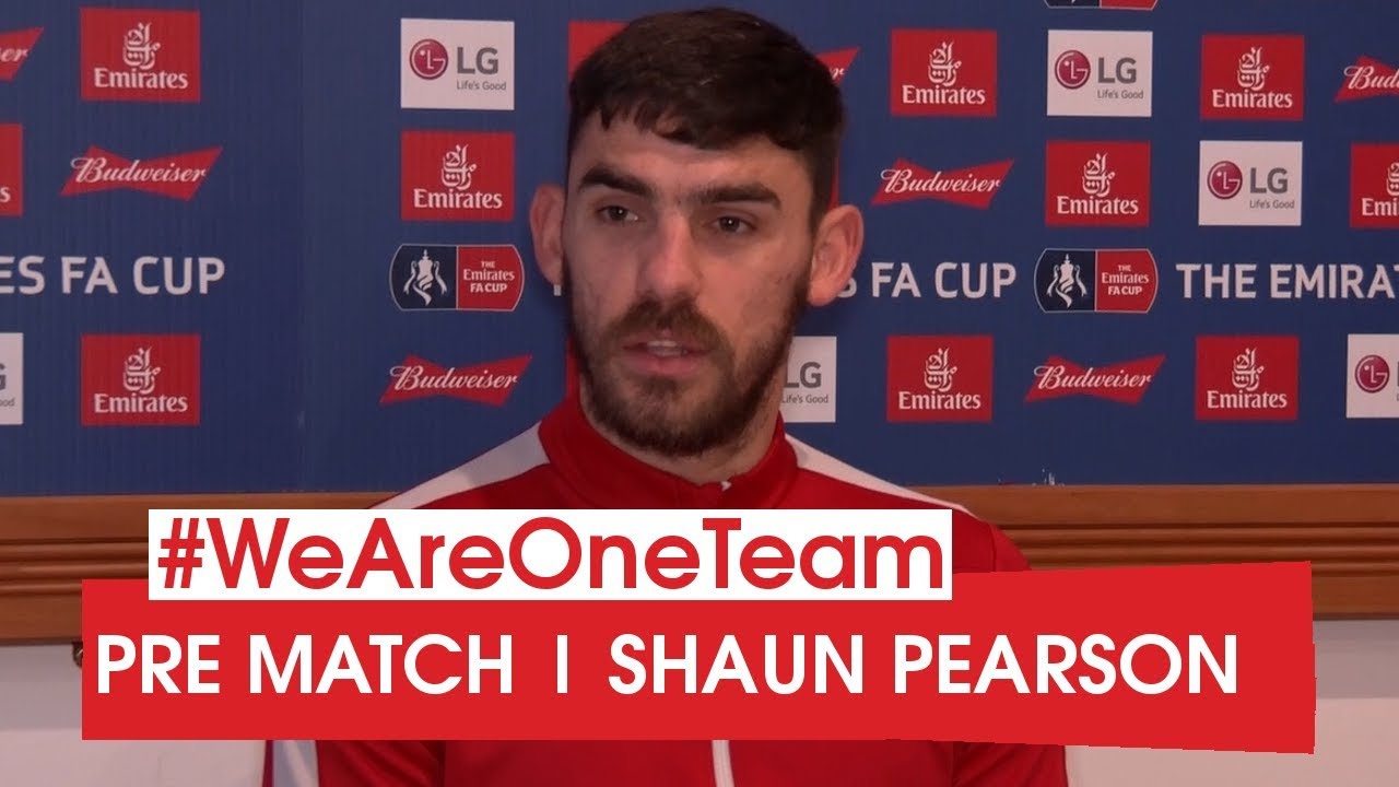 WATCH | FA Cup: Shaun Pearson before Newport County - YouTube