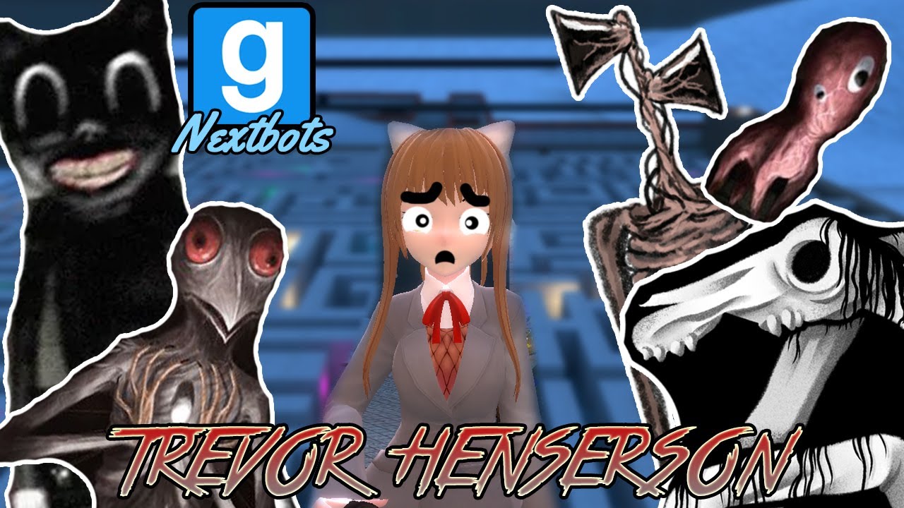 GETTING CHASED BY TREVOR HENDERSON MONSTER NEXTBOTS | Gmod Fun ...