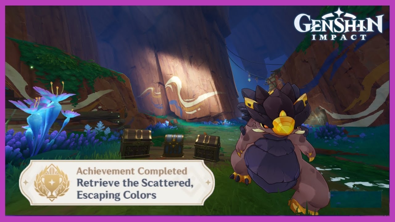 Retrieve the Scattered, Escaping Colors | Hidden Achievement | v5.0 ...