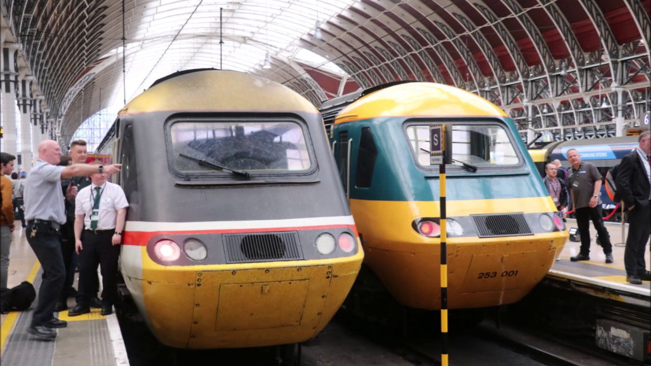 Paddington GWR HST Final 125 May 18th 2019 - YouTube