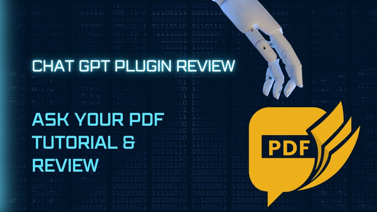 Chatgpt S Askyourpdf Plugin A Detailed Review And Tutorial Youtube