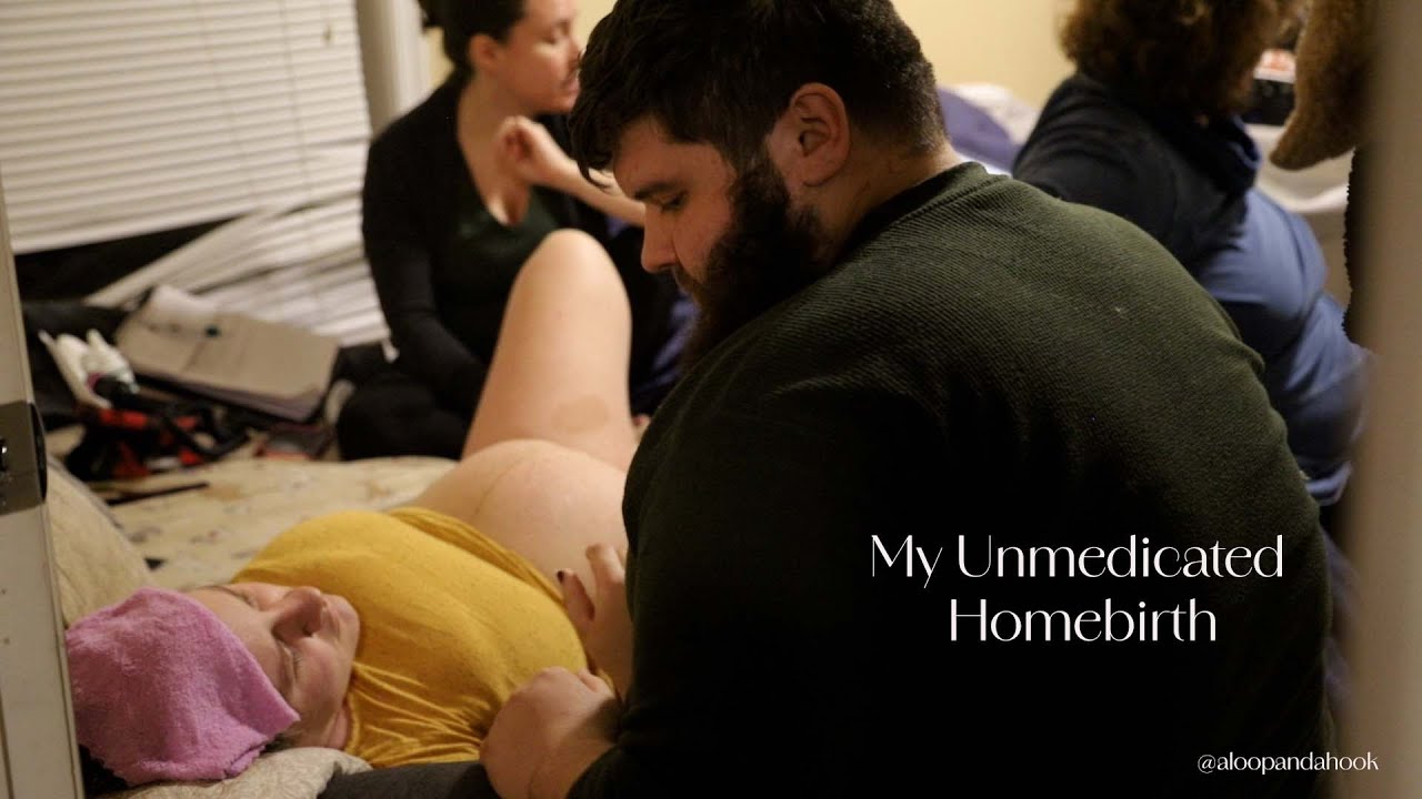 My Natural Unmedicated Homebirth of My First Baby | Surprise Gender | Raw and Real Birth Vlog ...