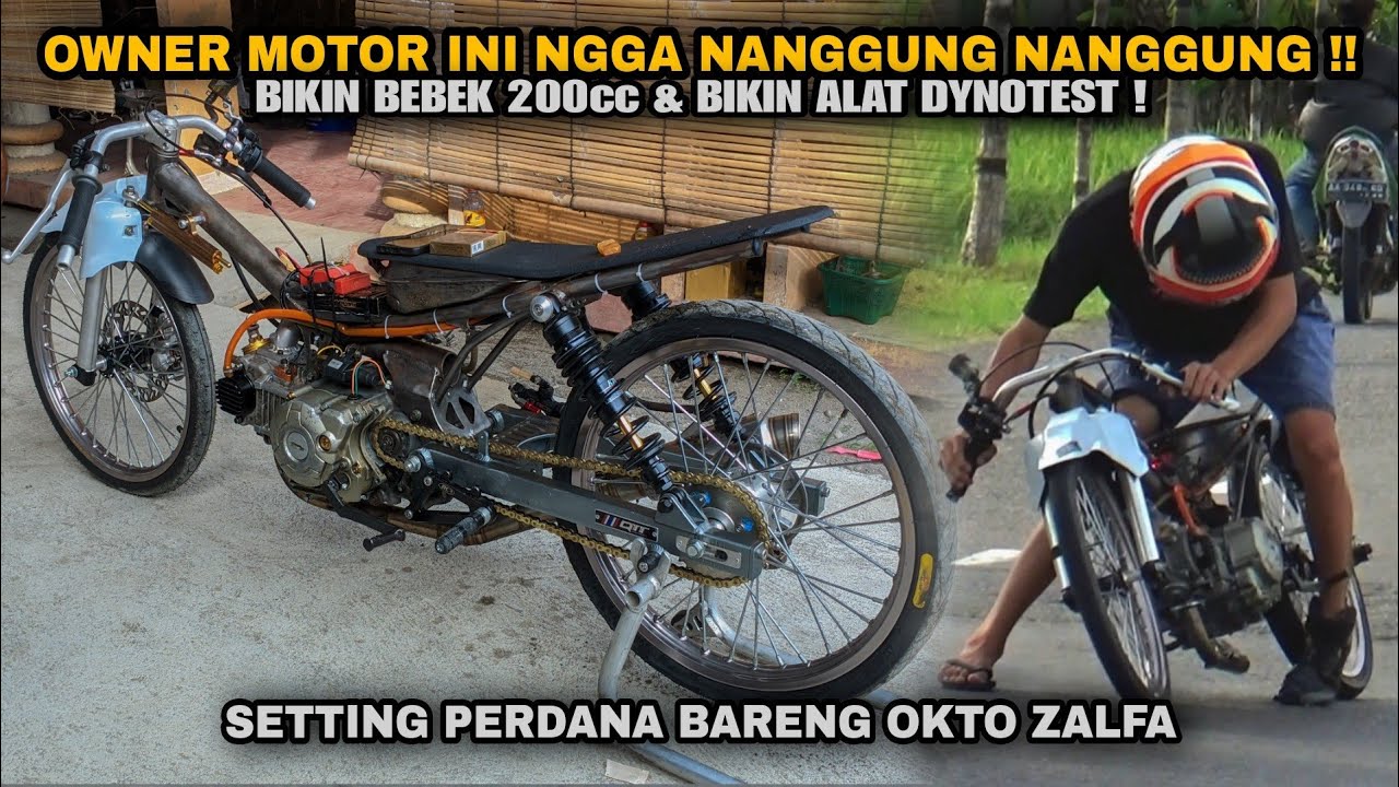 SETTING PERDANA SLEEP ENGINE 200cc SEKALIAN DYNOTEST!! ANR feat GRT ...