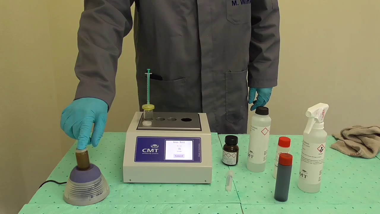 AMS Greece: Total Iron Test kit from CMT for coping with cold corrosion ...
