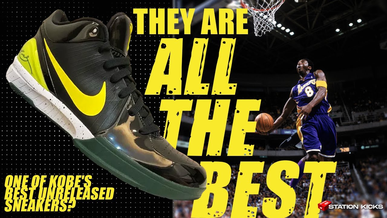 One of the Best Unreleased Kobe sneakers? THE NIKE KOBE 4 PROTRO ...