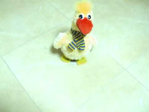 ELECTRONIC PLUSH TOY INTERACTIVE CHOKE CHICKEN MUSIC12" - YouTube