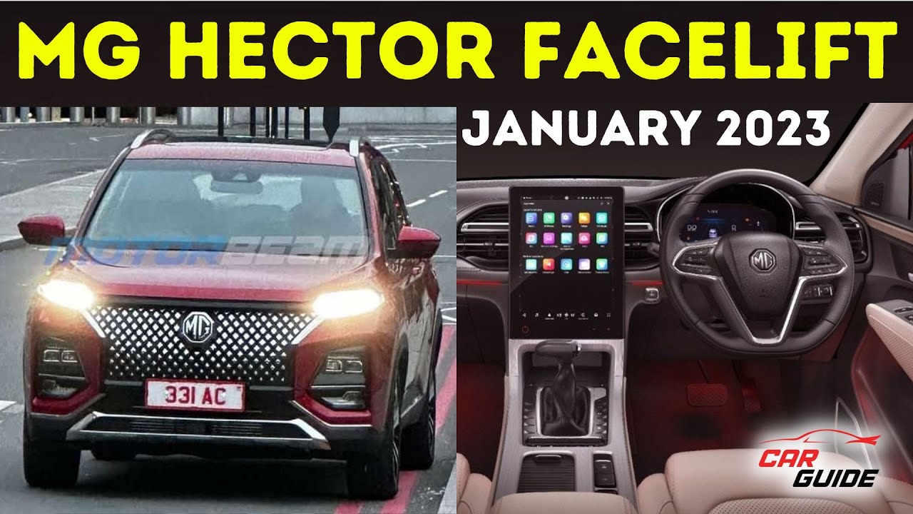 2023 MG Hector Facelift - ADAS Features + 14" Big Screen | Diesel ...