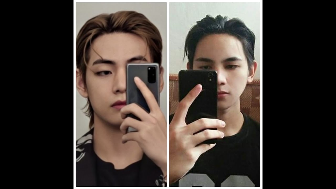 BTS: V Kim Taehyung look alike( Philippines) - YouTube