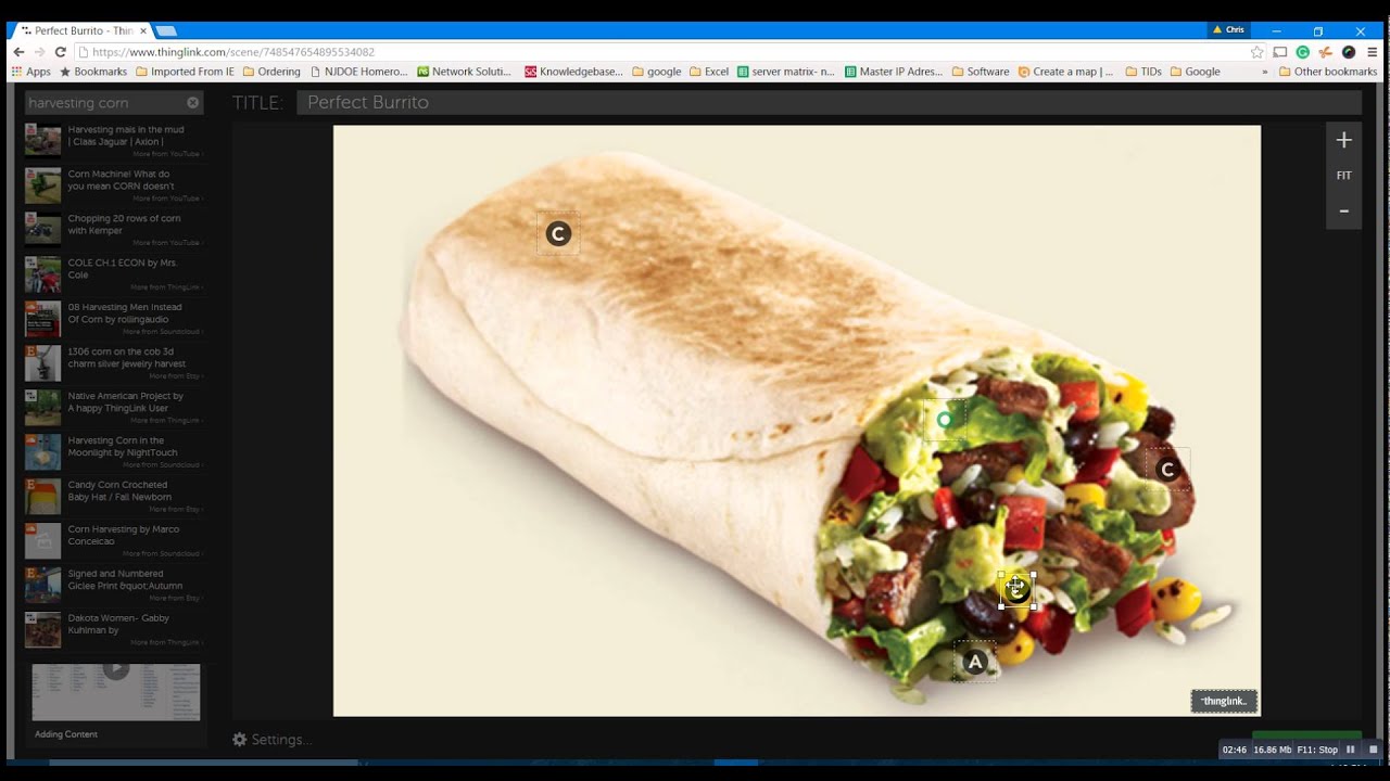 Creating a Interactive Lesson Plan with ThingLink - YouTube