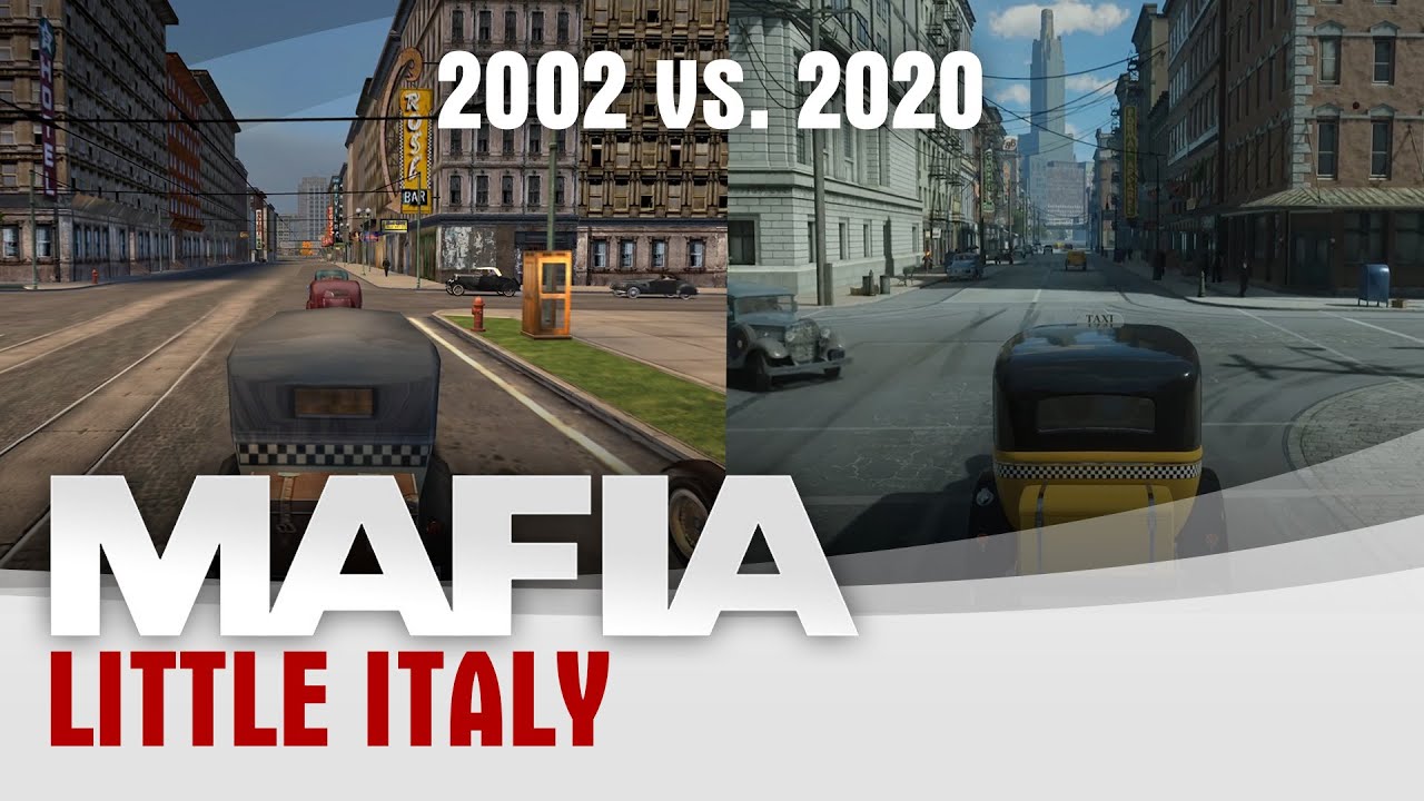 LITTLE ITALY - MAFIA 2002 vs. MAFIA Definitive Edition 2020 - YouTube