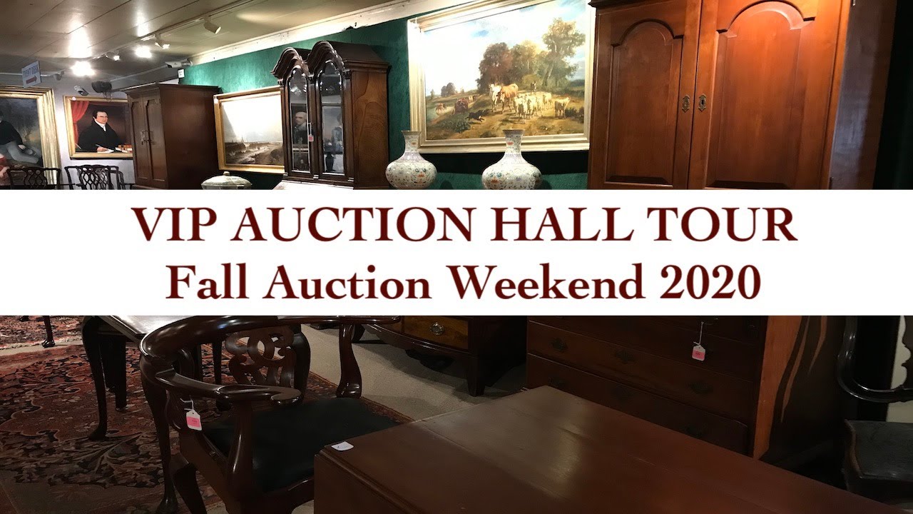 VIP Auction Hall Tour | An Autumn Gathering ~ Fall Auction Weekend 2020 ...