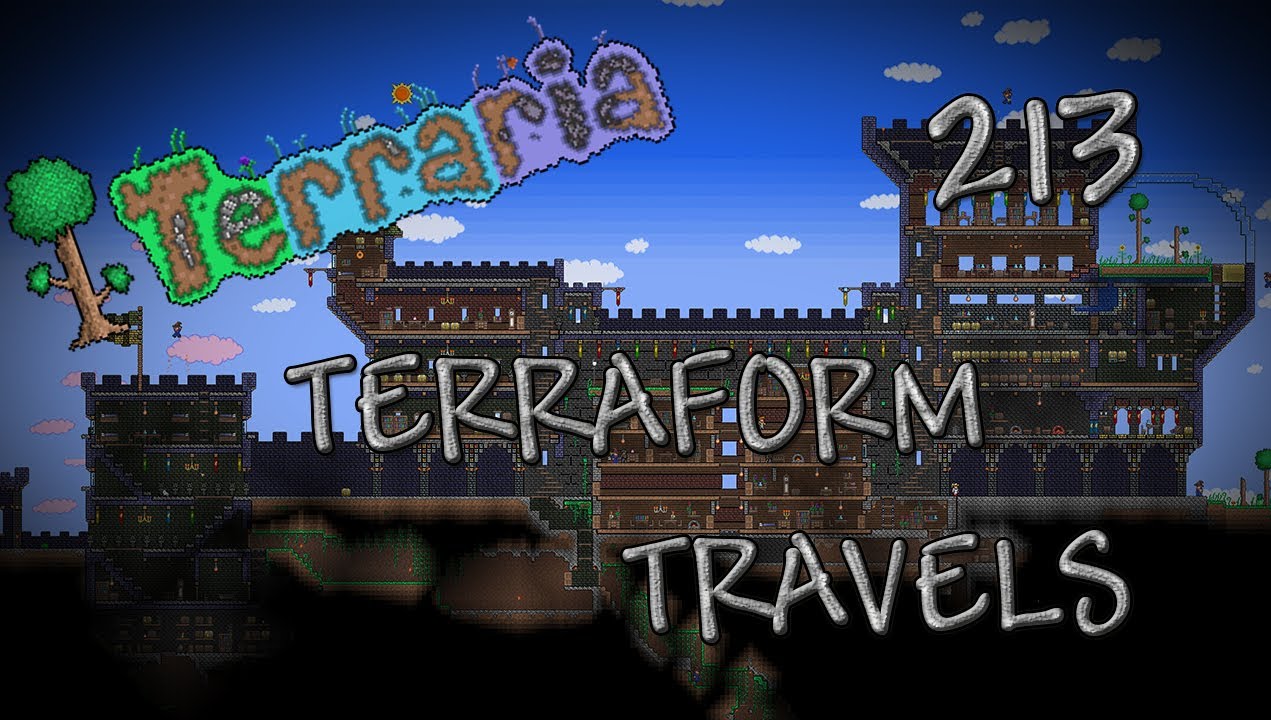 Terraform Travels - Terraria Single Player Let's Play EP 213: Derpling ...