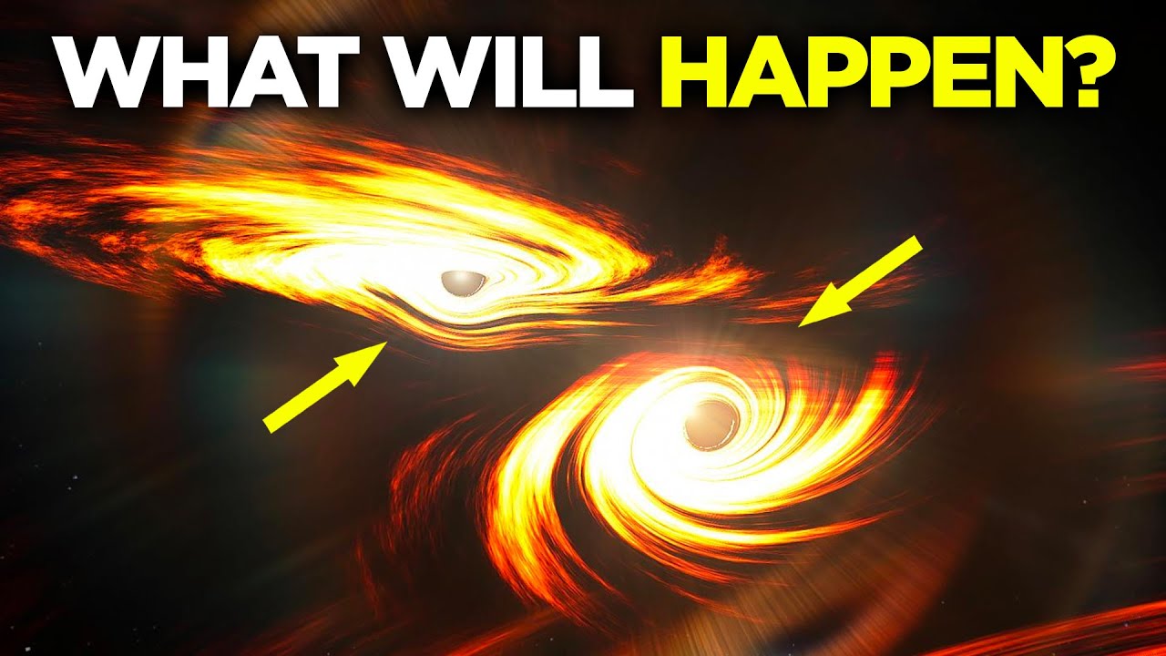 What Happens When Two Black Holes Collide With Each Other Youtube
