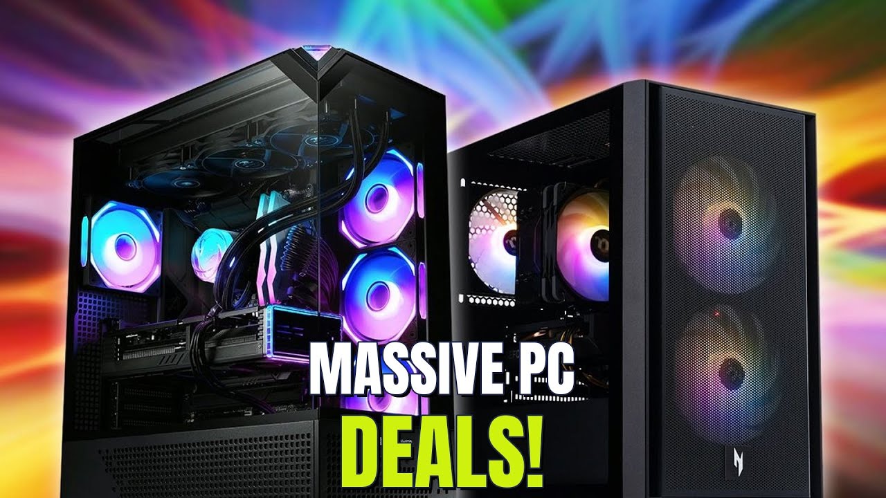 Walmart Gaming PC DEALS! Corsair Multitasking Tech & More! - YouTube