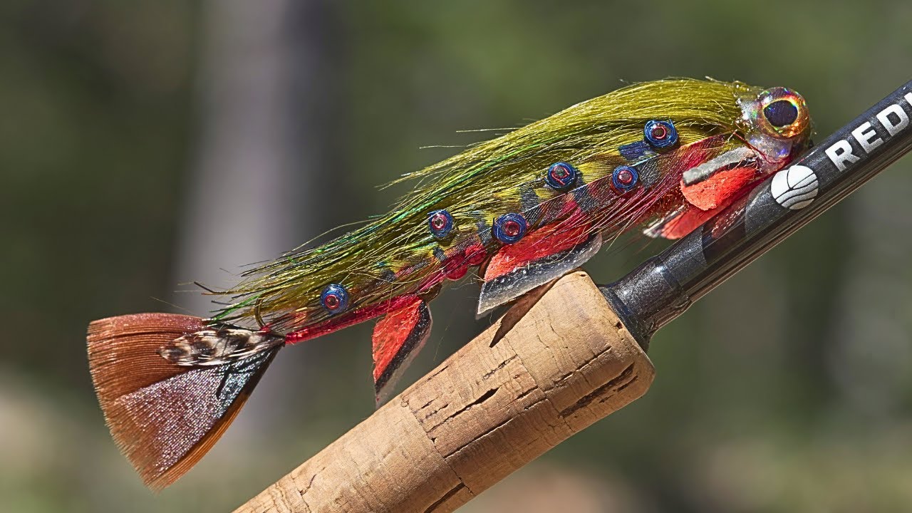 Making a Realistic Brook Trout Fly! - YouTube