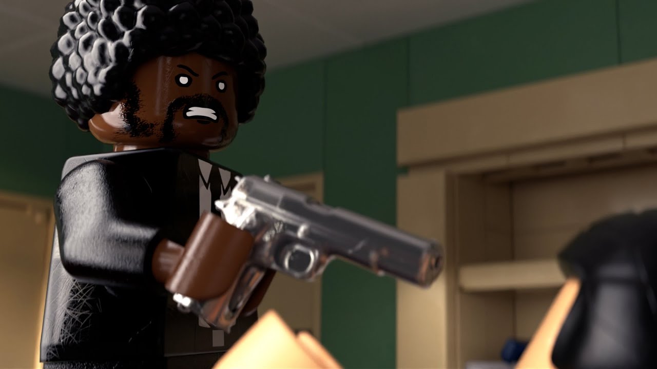 Lego Pulp Fiction: 'Say What Again!' Samuel L. Jackson's Epic Scene ...