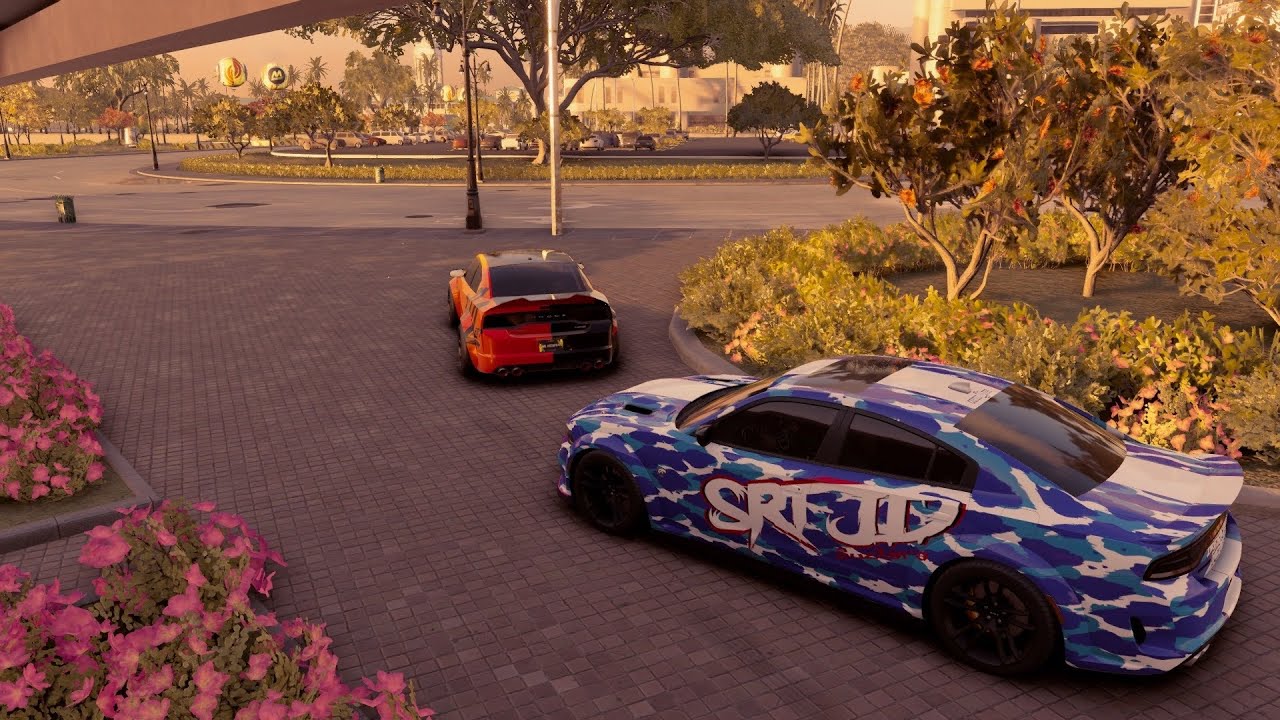 THE CREW MOTORFEST - SRT JD Charger Duo Cruise Ft @Choppatv89 - YouTube