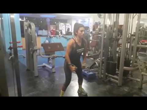 Off-season Ana Garza LFL - YouTube