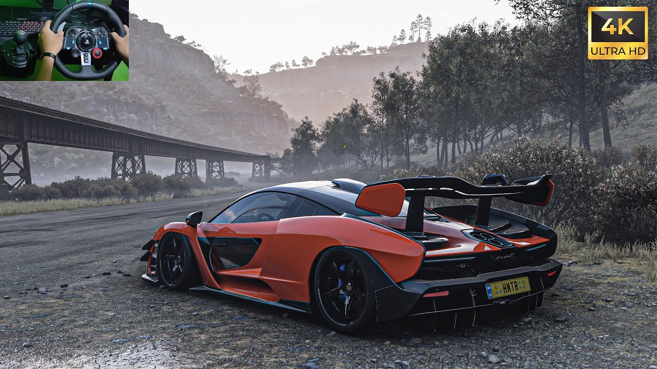 McLaren SENNA | Forza Horizon 5 | Logitech G29 Stering Wheel Plus ...